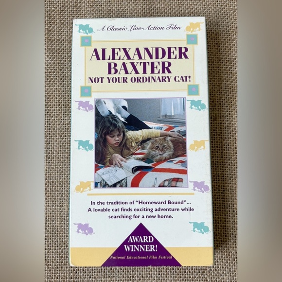 Vintage | Other | Vintage Alexander Baxter Not Your Ordinary Cat Vhs ...